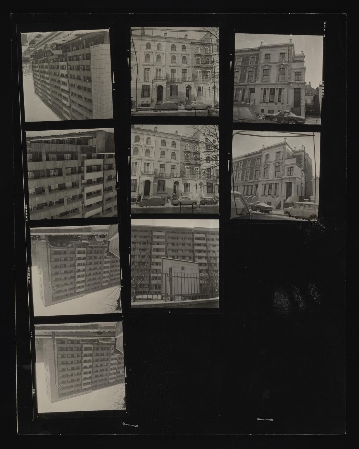 A photographic print of Housing, Post War, Houses - Flats, Maisonettes ...