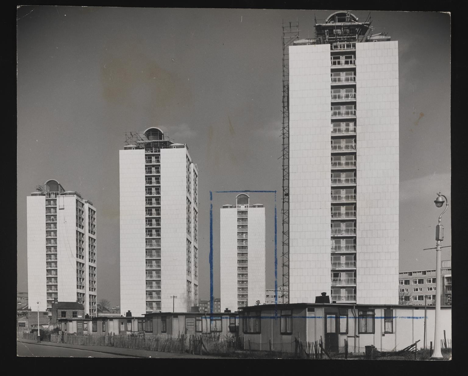 A photographic print of Housing, Post War, Houses - Flats, Maisonettes ...