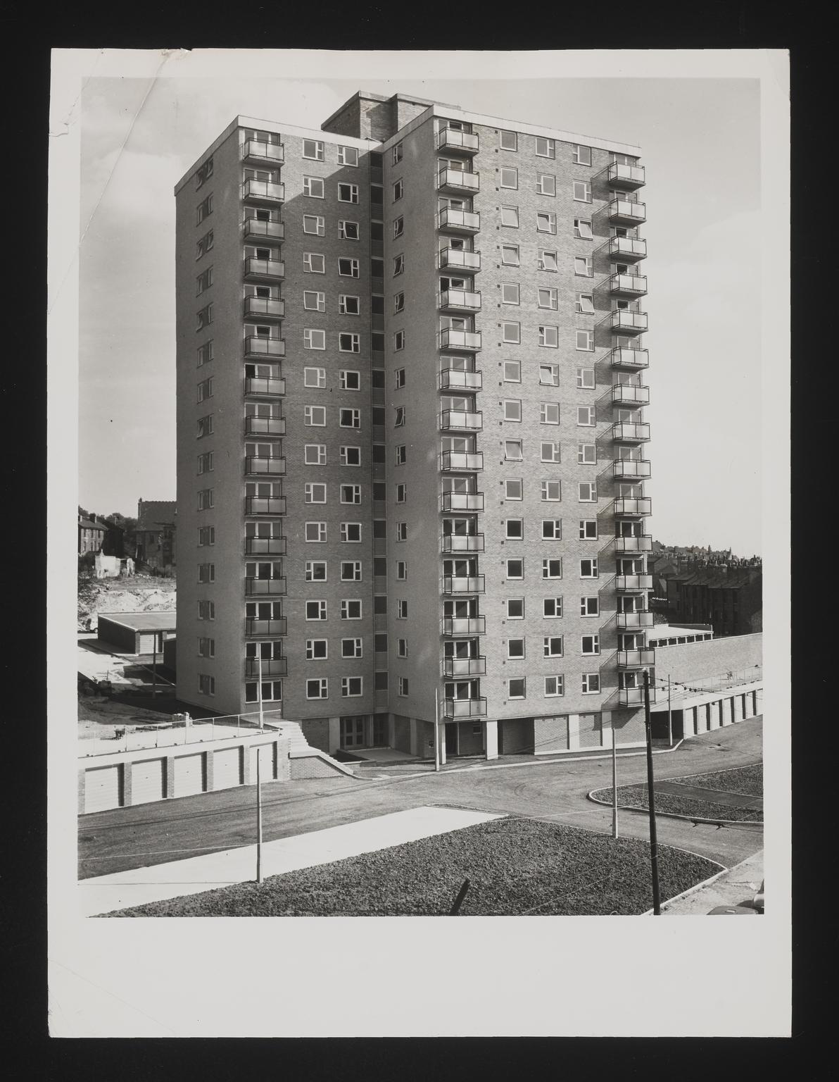 A photographic print of Housing, Post War, Houses - Flats, Maisonettes ...