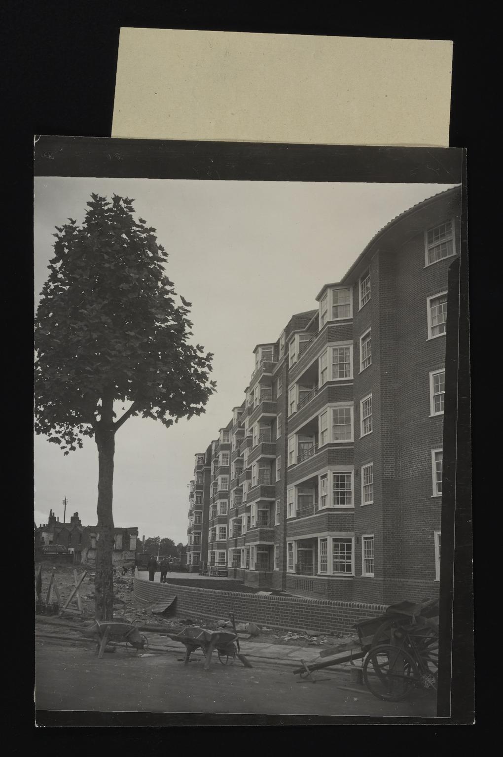 A photographic print of Housing, Post War, Houses - Flats, Maisonettes ...