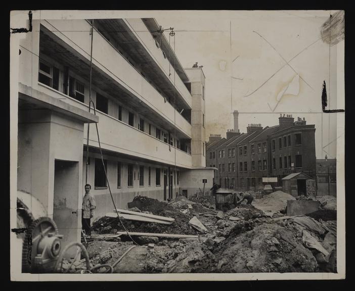 A photographic print of Housing, Post War, Houses - Flats, Maisonettes ...