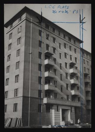 A photographic print of Housing, Post War, Houses - Flats, Maisonettes ...