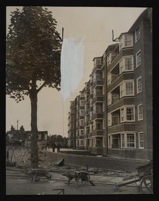 A photographic print of Housing, Post War, Houses - Flats, Maisonettes ...