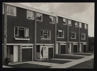 A photographic print of Housing, Post War, Houses - Factory Made ...