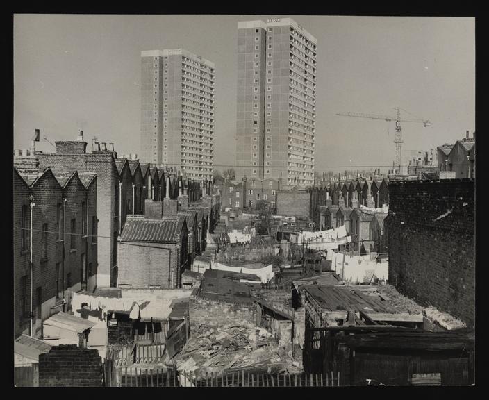 A photographic print of Housing, Post War, Houses - Flats, Maisonettes ...