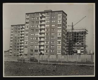 A photographic print of Housing, Post War, Houses - Flats, Maisonettes ...