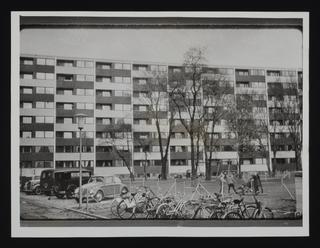 A photographic print of Housing, Post War, Houses - Factory Made ...