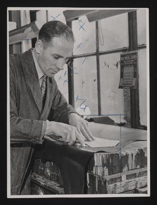 A photographic print of Industry, Leather | Science Museum Group Collection