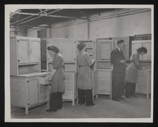 A photographic print of Industry, Household Goods, Furniture, Post War ...