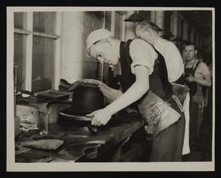 A photographic print of Industry, Hats | Science Museum Group Collection