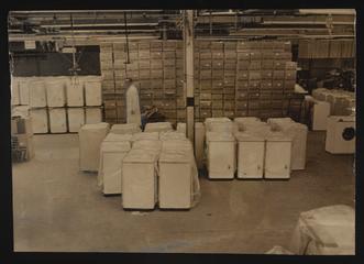 A photographic print of Industry, Household Goods, Washing Machines ...