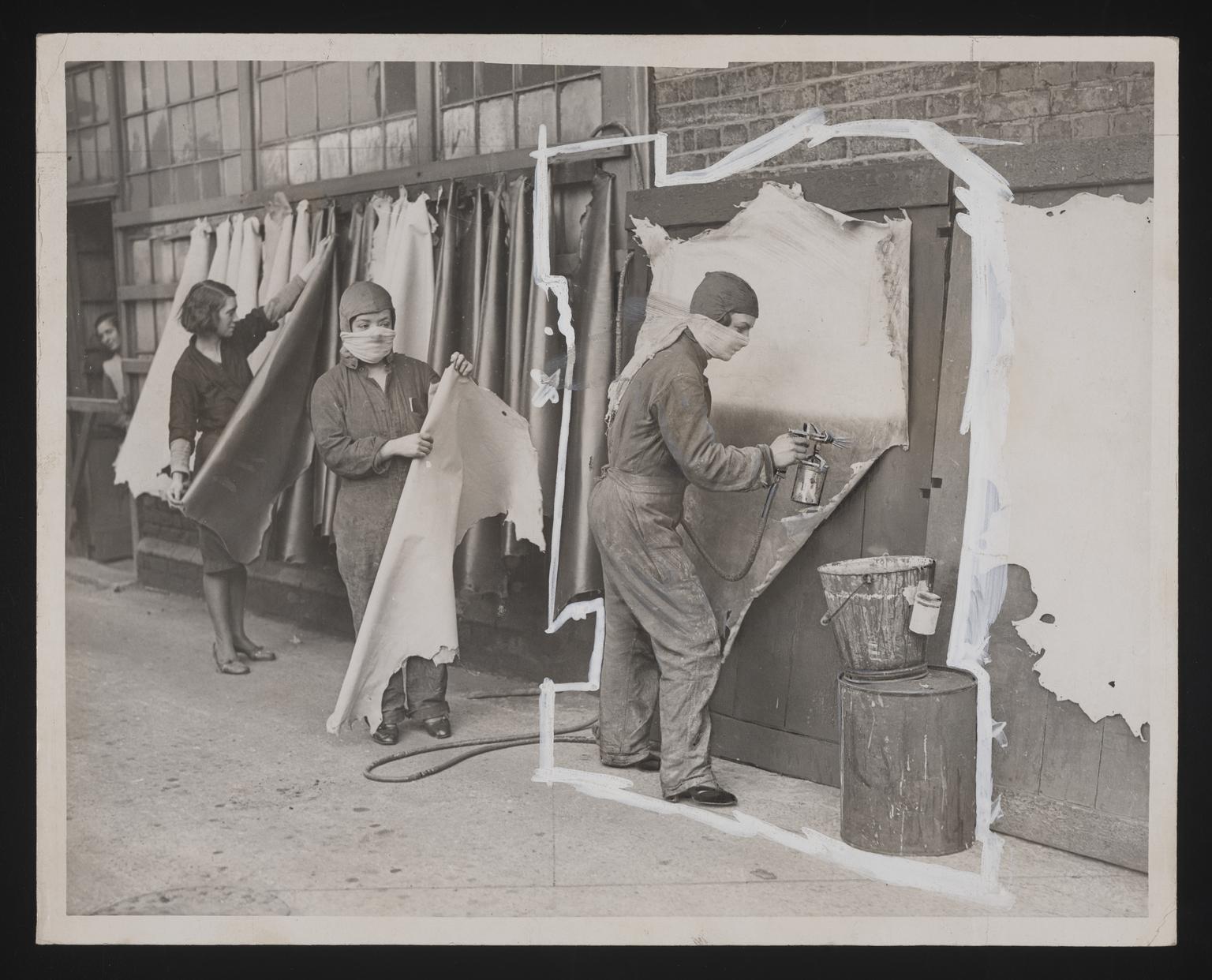 A photographic print of Industry, Leather | Science Museum Group Collection