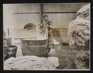 A photographic print of Industry, Leather | Science Museum Group Collection