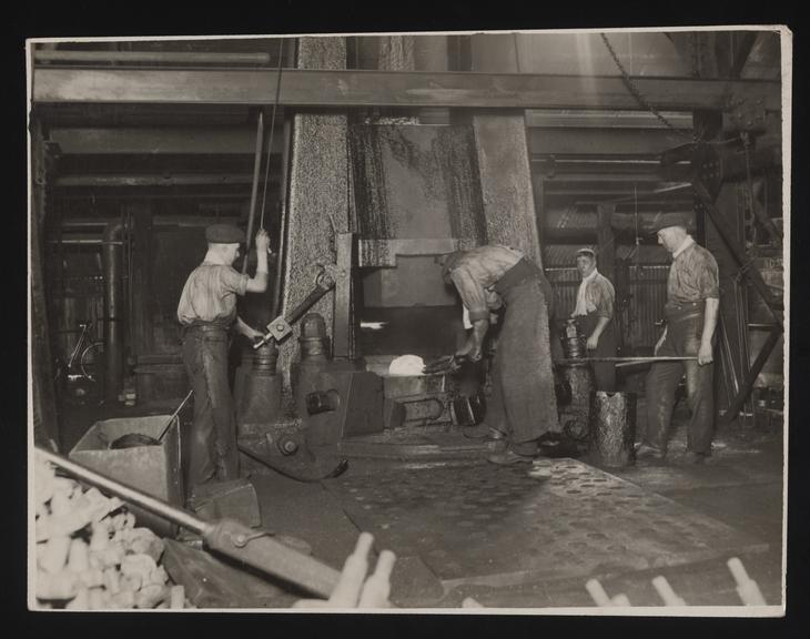A photographic print of Industry, Metal - Iron & Steel, Forges, Drop ...