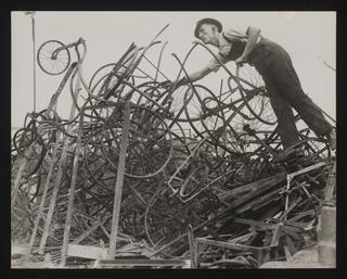 A photographic print of Industry, Metal, Miscellaneous - Scrap Metal ...