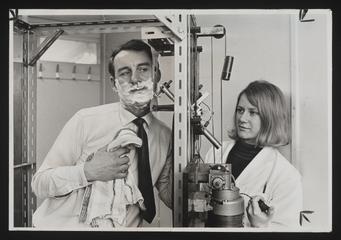 A photographic print of Industry, Razors | Science Museum Group Collection