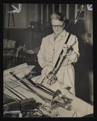 A photographic print of Industry, Sword Making | Science Museum Group ...