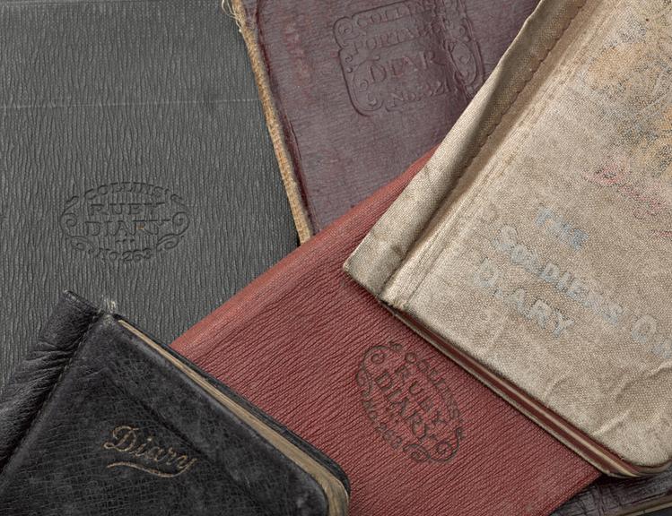 Handwritten pocket diary for 1915 by 296 private Alex L Russell ...