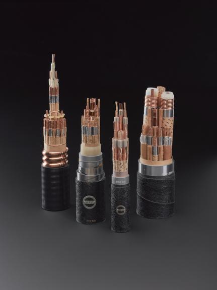 Coaxial cable sample, 1948-1967 | Science Museum Group Collection