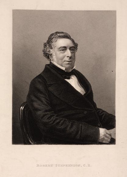 Portrait of Robert Stephenson (1803-1859) | Science Museum Group Collection