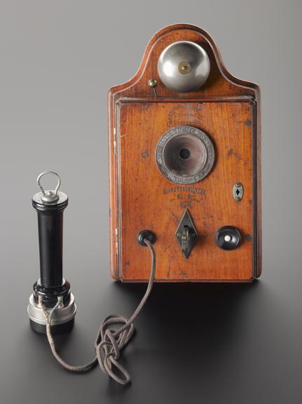 National Telephone Company telephone receiver, 1881-1911 | Science ...