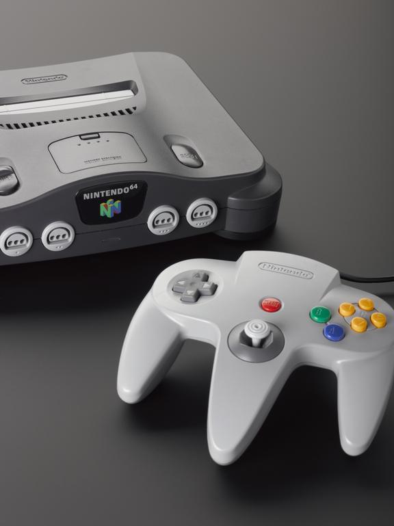 Nintendo 64 games console with accessories and games, 1996-2003 ...