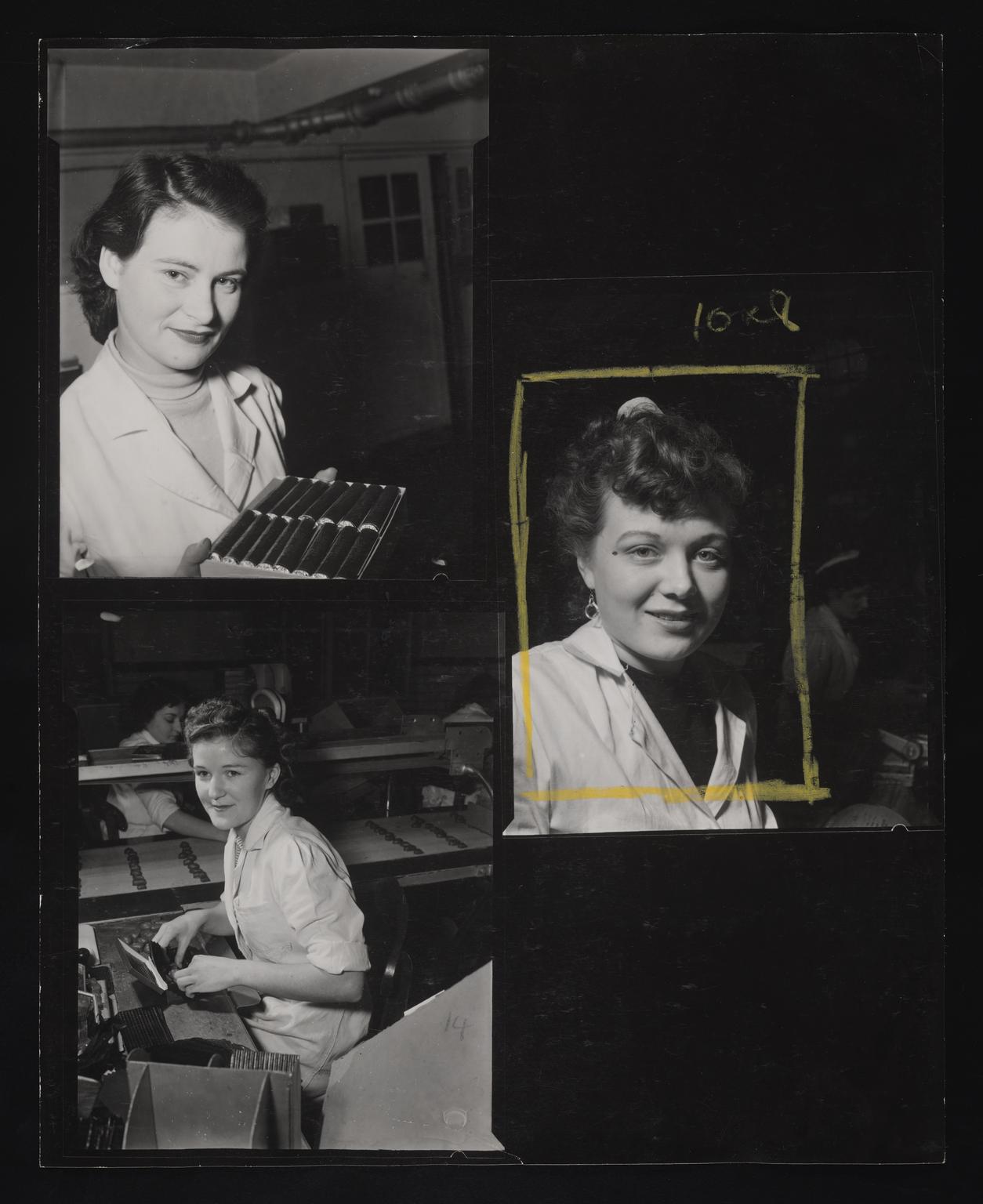 A photographic print of Industry, Miscellaneous, Workers - Women ...