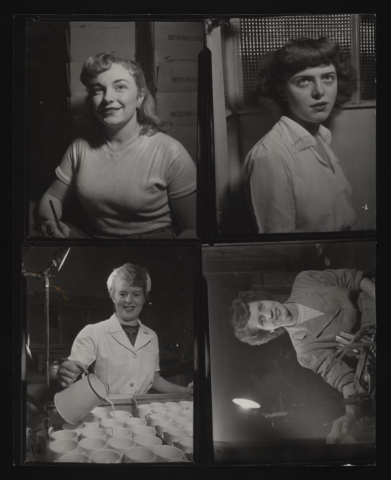 A photographic print of Industry, Miscellaneous, Workers - Women ...