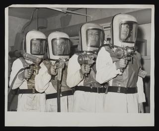 A photographic print of Industry, Miscellaneous, Safety Precautions ...