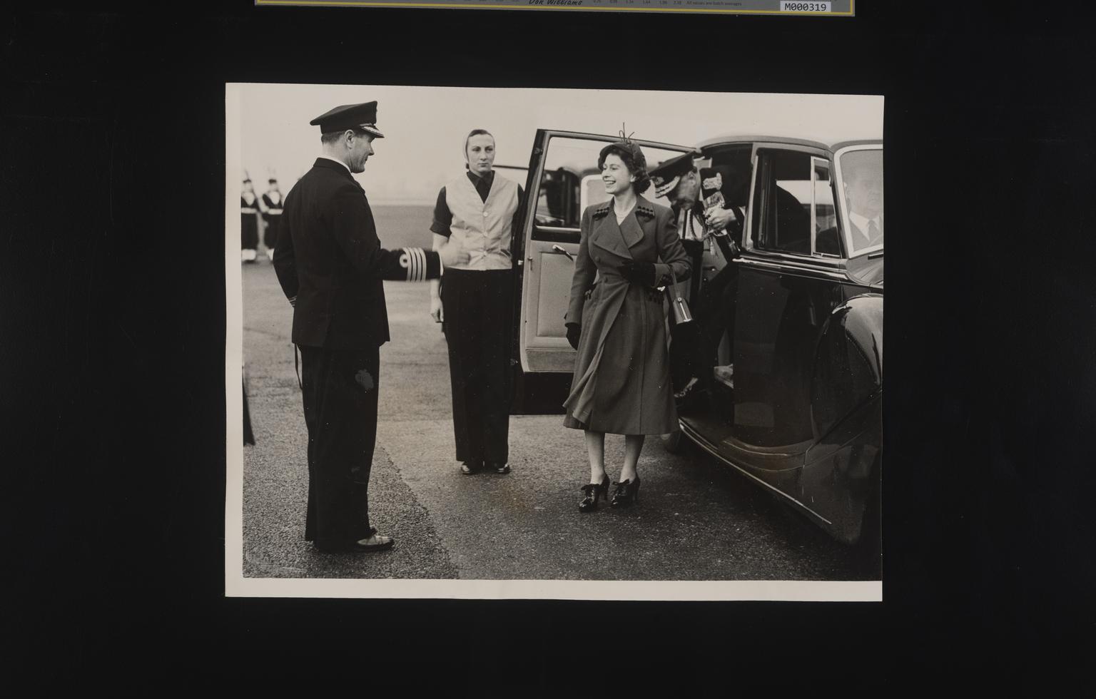A photographic print of Queen Elizabeth II, Visits in Great Britain ...