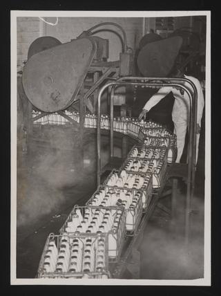 A photographic print of Industry, Agriculture, Milk - Factory Scenes ...