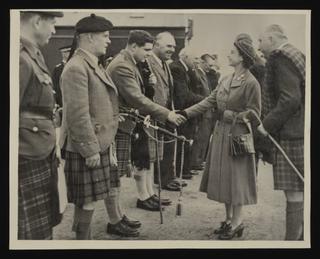 A photographic print of Queen Elizabeth II and Duke of Edinburgh, Tour ...