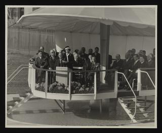 A photographic print of Queen Elizabeth II, Opens Worlds First Atomic ...