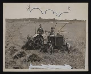 A photographic print of Industry, Agriculture, Harvesting - Grain ...