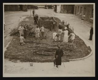 A photographic print of Industry, Agriculture, Hedging, Hurding, etc ...