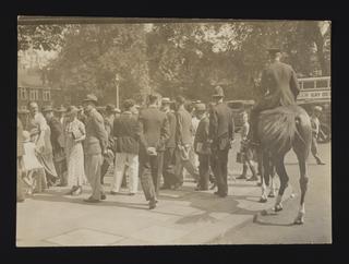 A photographic print of Political, Crowds | Science Museum Group Collection