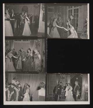 A photographic print of Queen Elizabeth II and Prince Philip ...