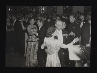 A photographic print of Queen Elizabeth II and Prince Philip ...