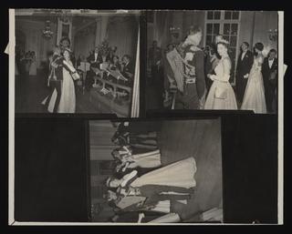 A photographic print of Queen Elizabeth II and Prince Philip ...