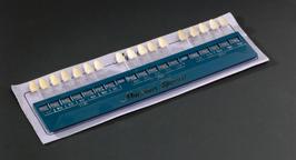 Shade guide for "Myerson's Special" acrylic teeth | Science Museum ...