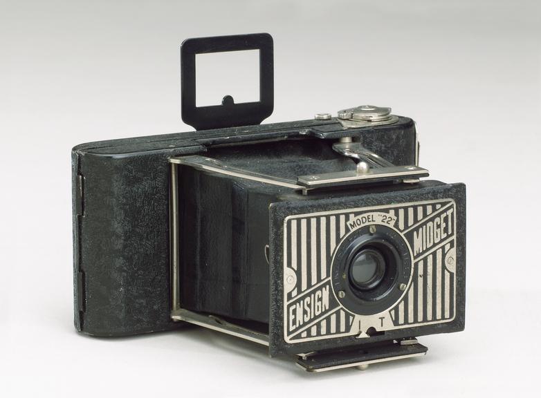 Ensign Midget Folding Bellows Camera, Model 22, 1934 | Science Museum ...