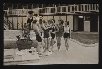 A photographic print of Bathing, General, Taking Refreshments | Science ...