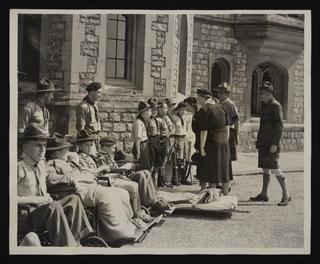 A photographic print of Queen Elizabeth II and Prince Philip, With ...