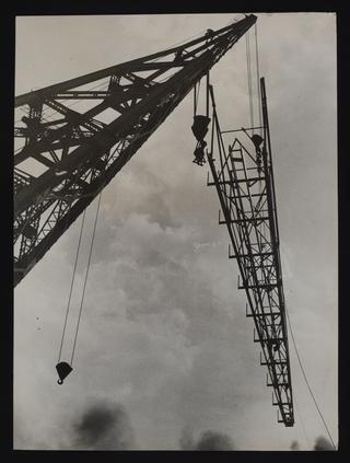 A photographic print of Building & Construction, Cranes, Excavators ...
