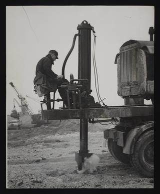 A photographic print of Building & Construction, Cranes, Excavators ...