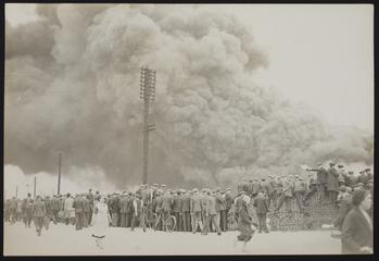 A photographic print of Fires, Factory | Science Museum Group Collection