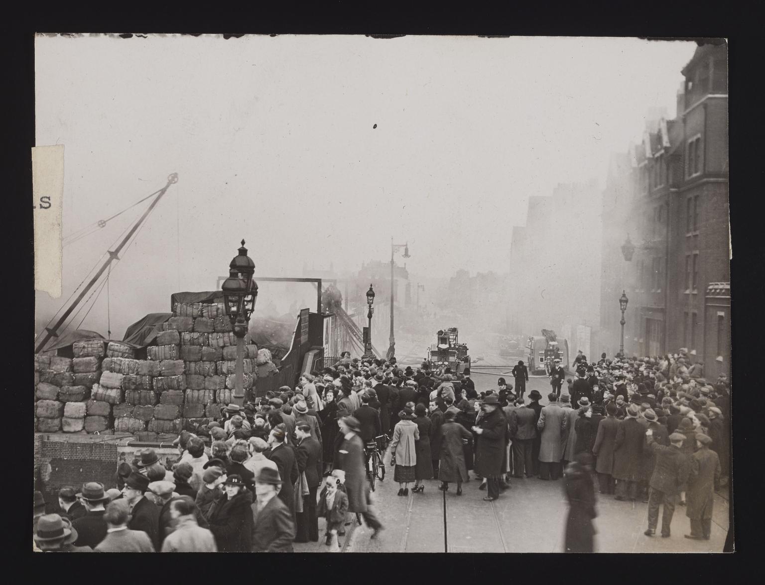 A photographic print of Fires, General - Firemen - At Work | Science ...