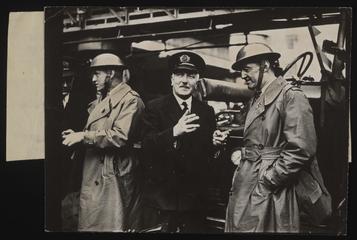 A photographic print of Fires, London Fire Brigade, American Fire ...