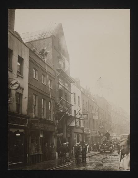 A photographic print of Fires, Houses | Science Museum Group Collection