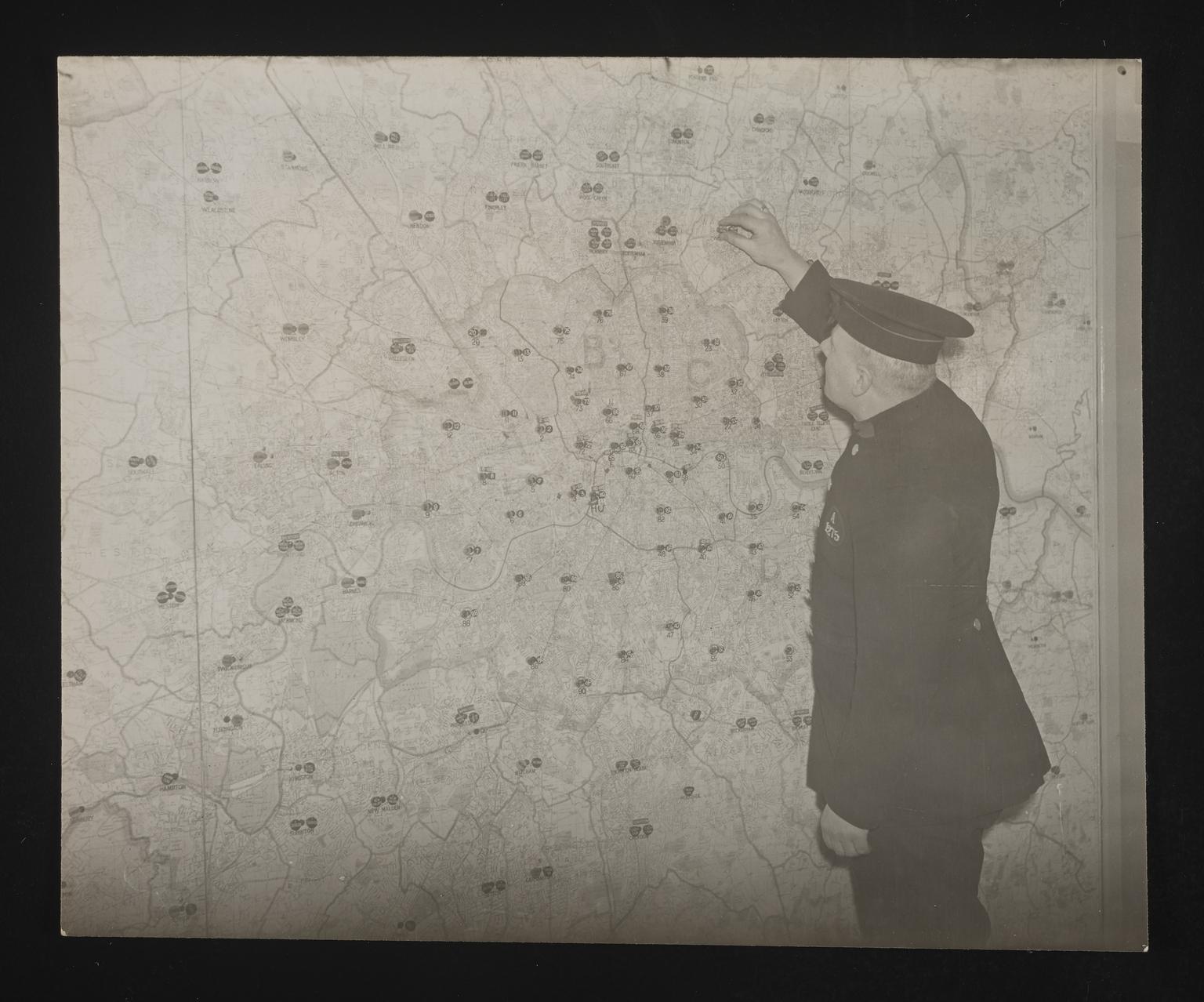 A photographic print of Fires, General - Fire Stations Only | Science ...